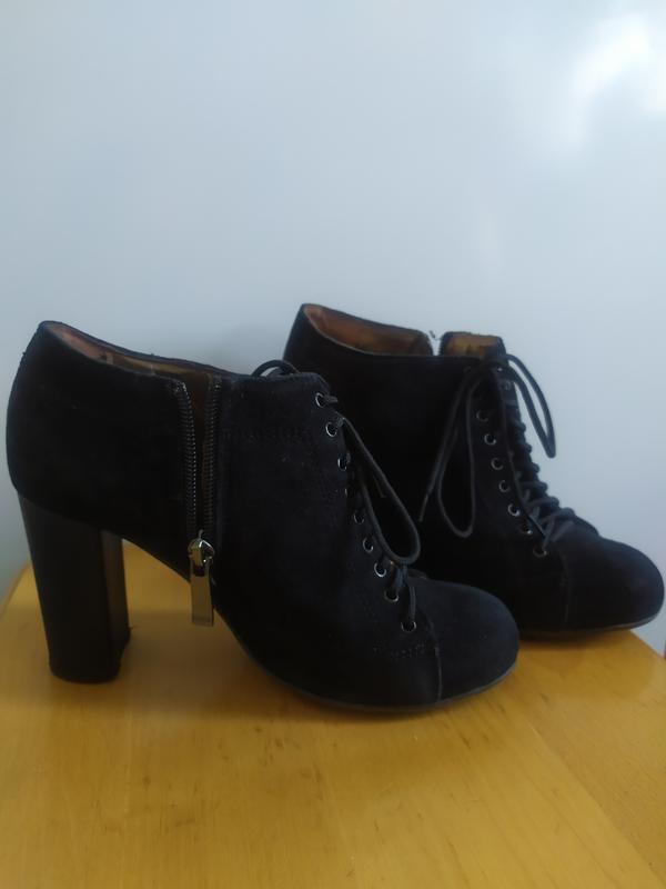 Замшеві черевички — ціна 450 грн у каталозі Черевики Купити жіночі речі за доступною ціною на