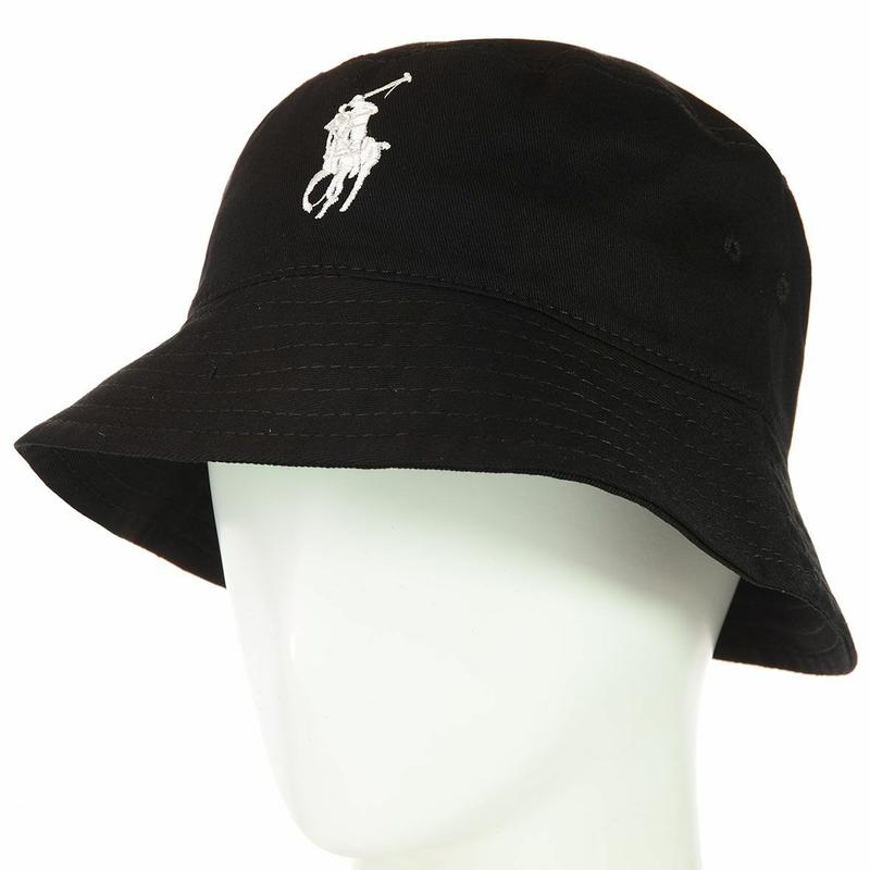 Черная летняя панама polo ralph lauren поло мужская женская — цена 265 ...