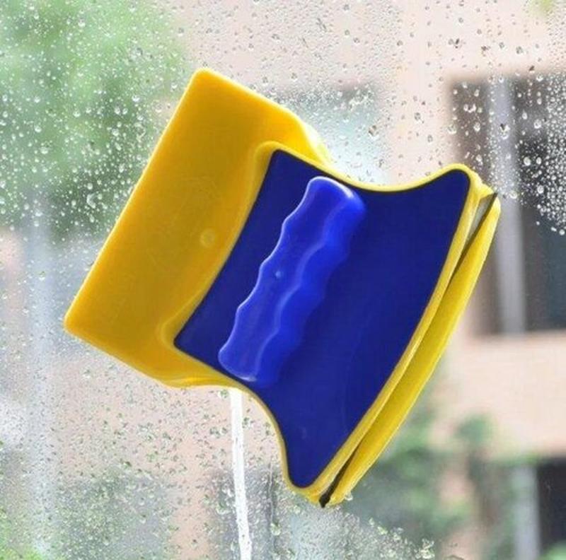 Магнитная щетка для мытья окон double side glass cleaner, магнитный ...