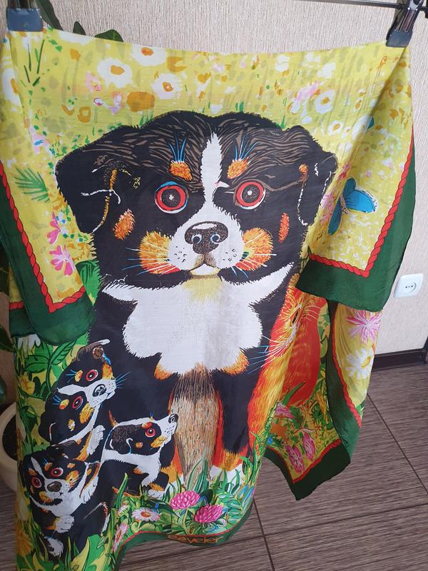 Шовковий хустку Beyeler Gisela Buomberger швейцарія 100 шовк — ціна 429 грн у каталозі Шарфи