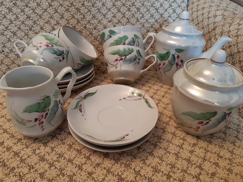 Чайний сервіз фарфор баранівка — ціна 800 грн у каталозі Чайні сервізи Купити товари для дому та