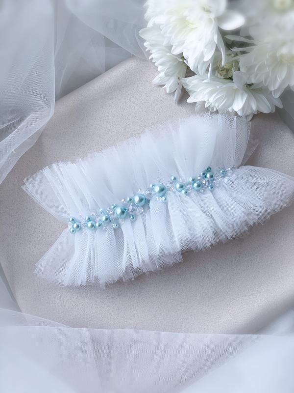 Підвязка на ногу — ціна 285 грн у каталозі Прикраси для нареченої Купити аксесуари за доступною