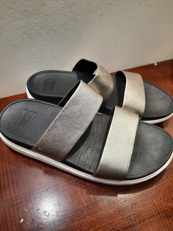 Кожаные шлепки fitflop — цена 810 грн в каталоге Шлепанцы Купить ...