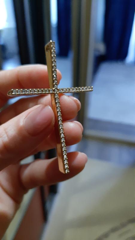 Хрестик — ціна 75 грн у каталозі Кулони Купити аксесуари за доступною ціною на Шафі Україна