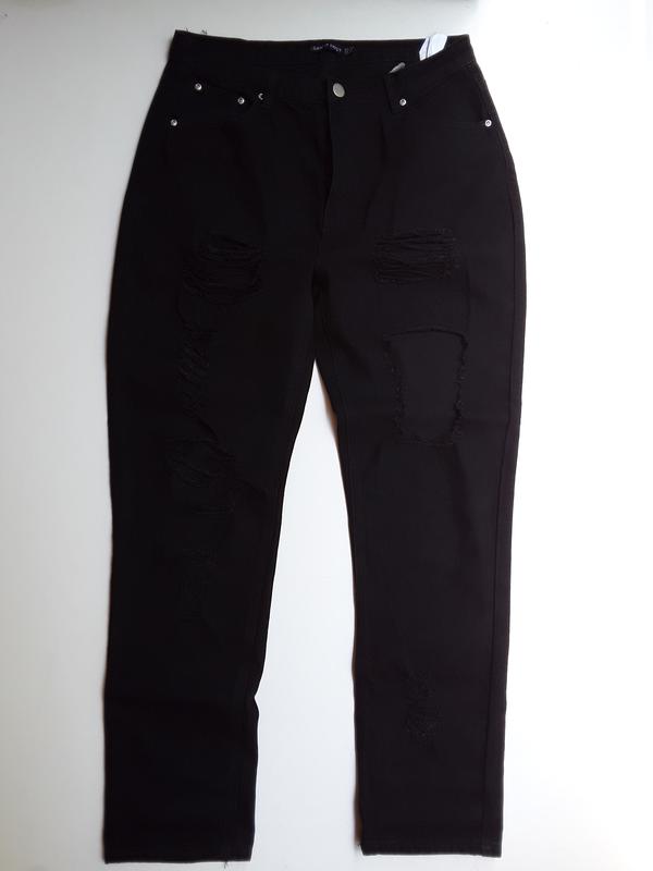 Фірмові рвані джинси — ціна 155 грн у каталозі Джинси Купити жіночі речі за доступною ціною на