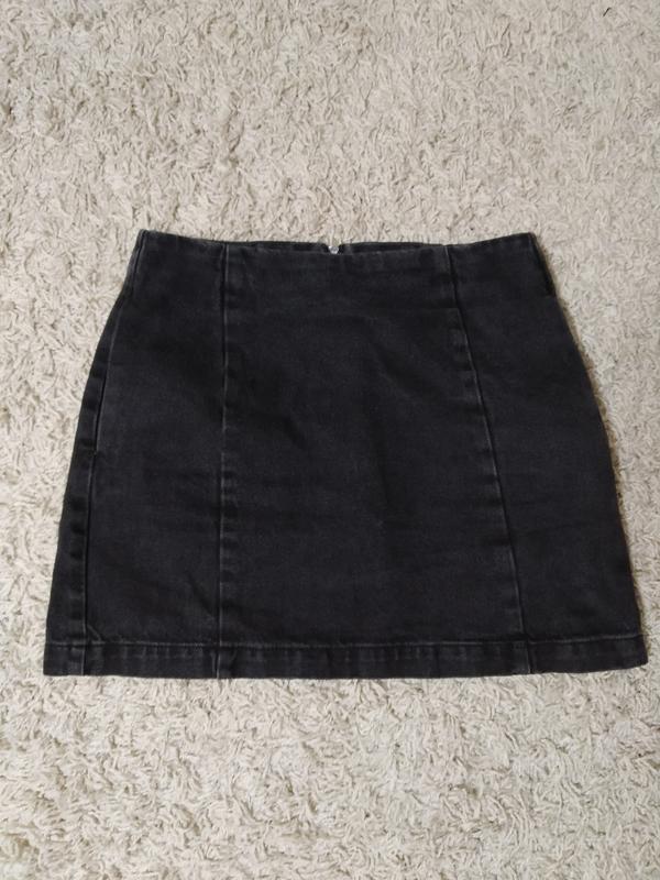 Джинсова спідниця — ціна 100 грн у каталозі Міді спідниці Купити жіночі речі за доступною ціною