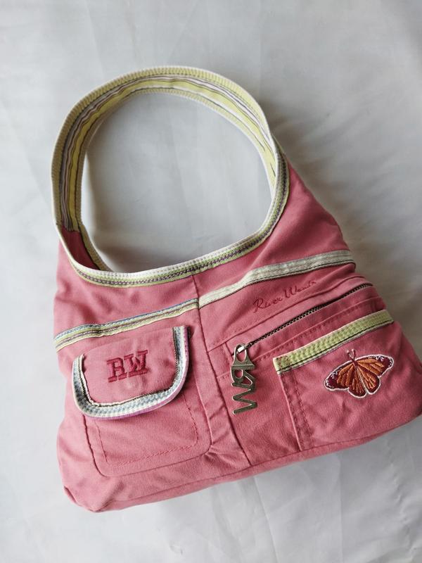 Сумочка малышка канвас цвет коралловый — цена 250 грн в каталоге Сумки Купить аксессуары по