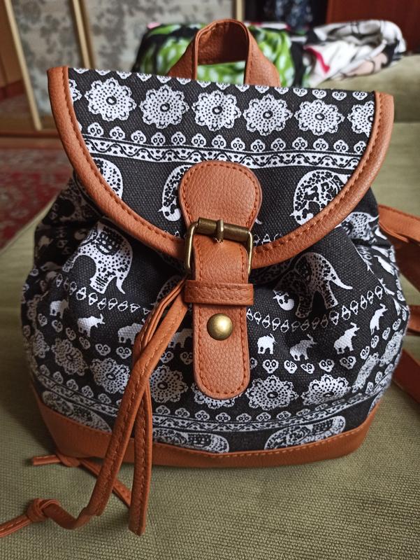 Рюкзак зі слониками — ціна 400 грн у каталозі Рюкзаки Купити аксесуари за доступною ціною на