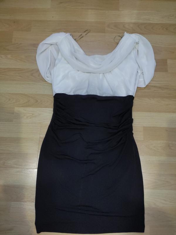 Сукня чорнобіла — ціна 80 грн у каталозі Вечірні сукні Купити жіночі