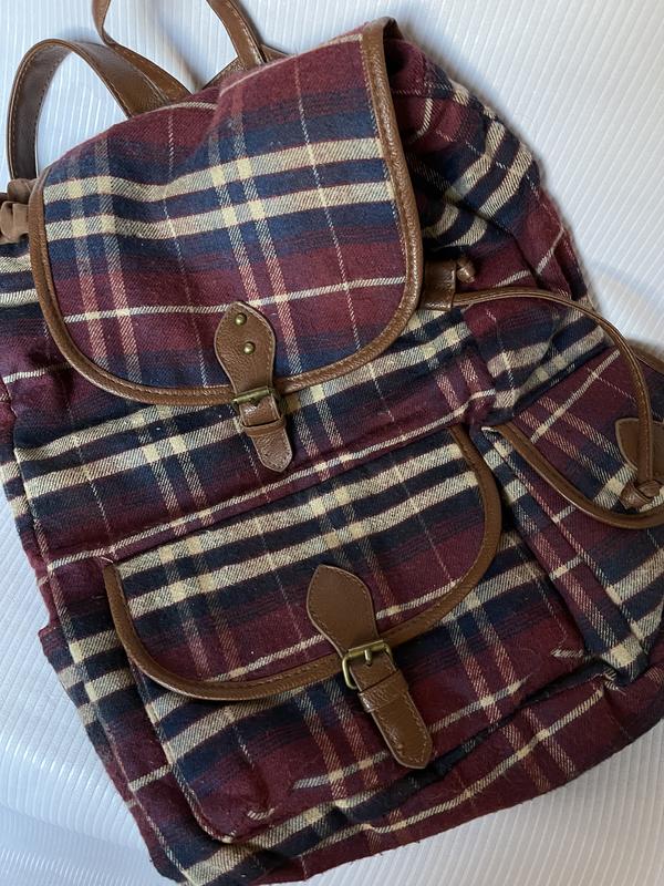 Стильний рюкзак в клітка — ціна 280 грн у каталозі Рюкзаки Купити аксесуари за доступною ціною
