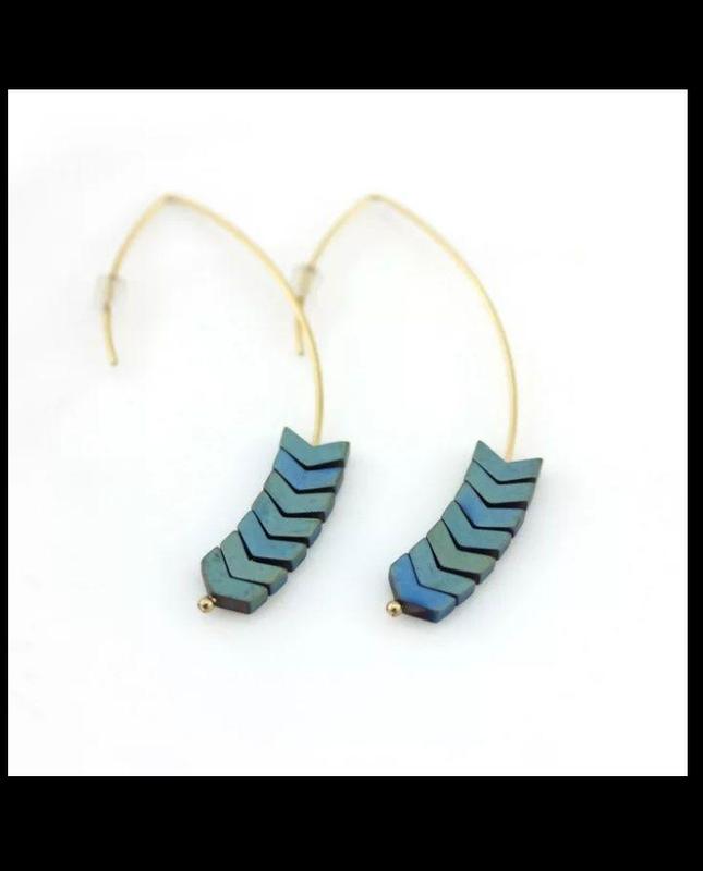 Стильні сережки протяжки — ціна 115 грн у каталозі Сережки Купити аксесуари за доступною ціною