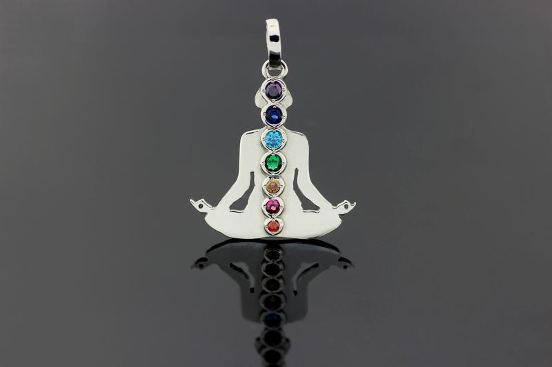 Підвіс 7 чакр у позі лотоса — ціна 680 грн у каталозі Інші аксесуари Купити аксесуари за