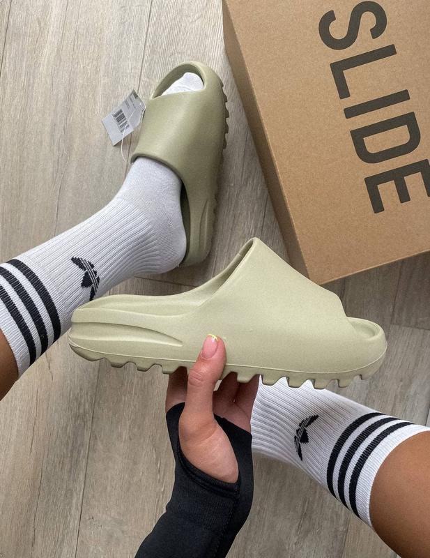Шлепанцы адидас изи слайд yeezy slide resin наложенный платёж купить ...