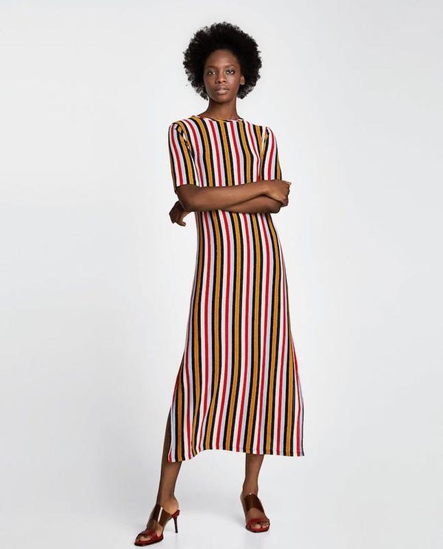 👌трикотажне плаття Zara — ціна 319 грн у каталозі Довгі сукні Купити жіночі речі за доступною