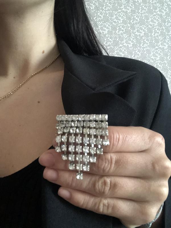 Вінтажна брошка водоспад — ціна 550 грн у каталозі Брошки Купити аксесуари за доступною ціною на