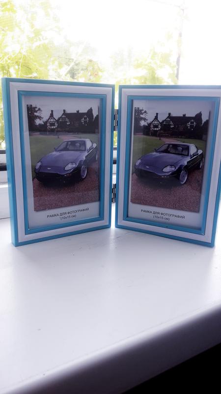 Двойная фоторамка для фотографий — цена 100 грн в каталоге Фоторамки Купить товары для дома и