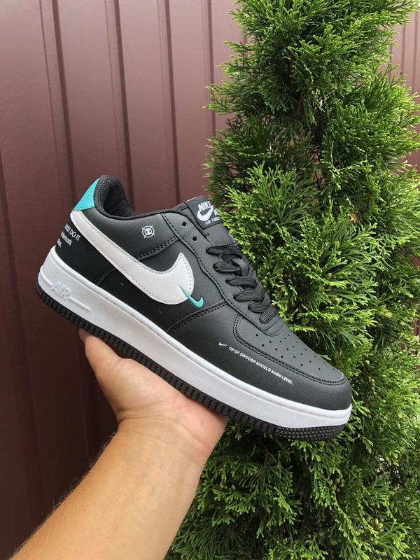 Женские кожаные унисекс кеды-кроссовки nike air force🆕найк аир форс🆕 ...