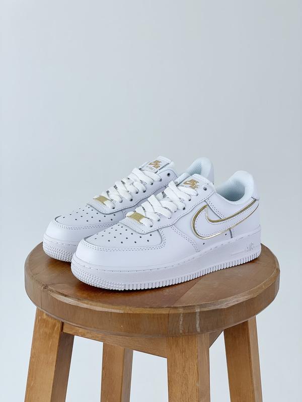 Кросівки nike air force 1 icon clash white metallic gold — ціна 1600 ...