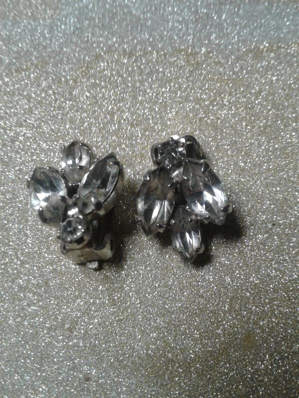 Кліпси сережки вінтаж чехія — ціна 162 грн у каталозі Сережки Купити аксесуари за доступною