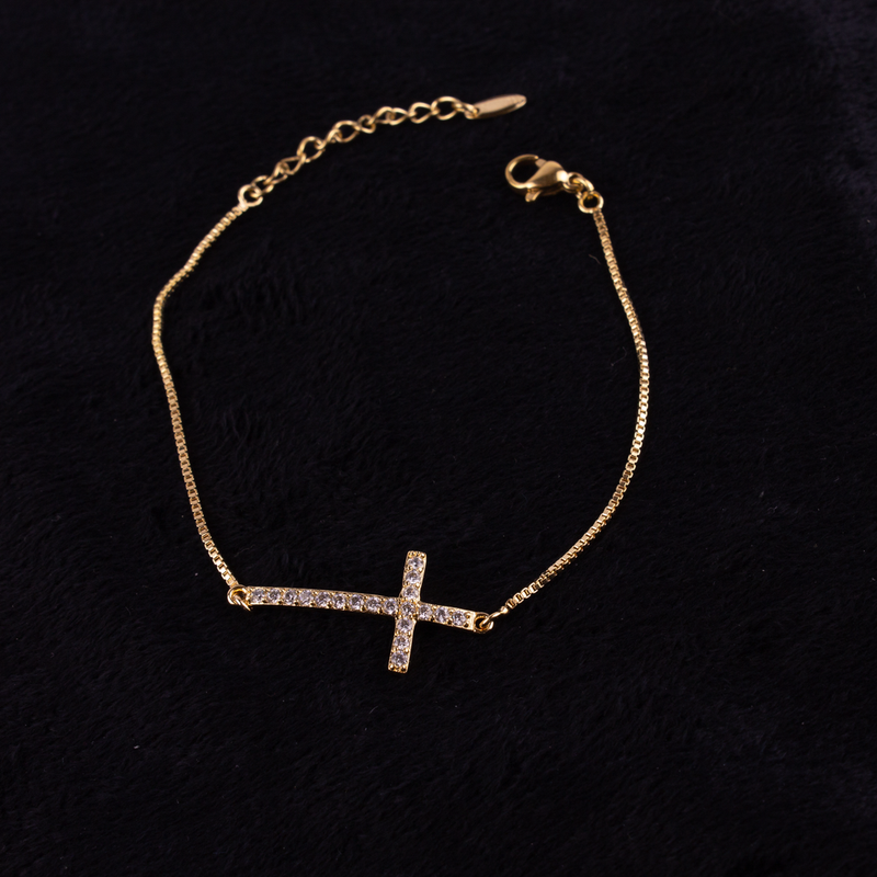 Браслет з хрестиком — ціна 185 грн у каталозі Браслети Купити аксесуари за доступною ціною на