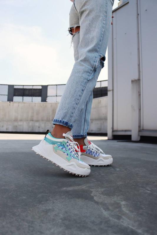 Женские стильные осенние кроссовки off-white premium white — цена 2710 ...