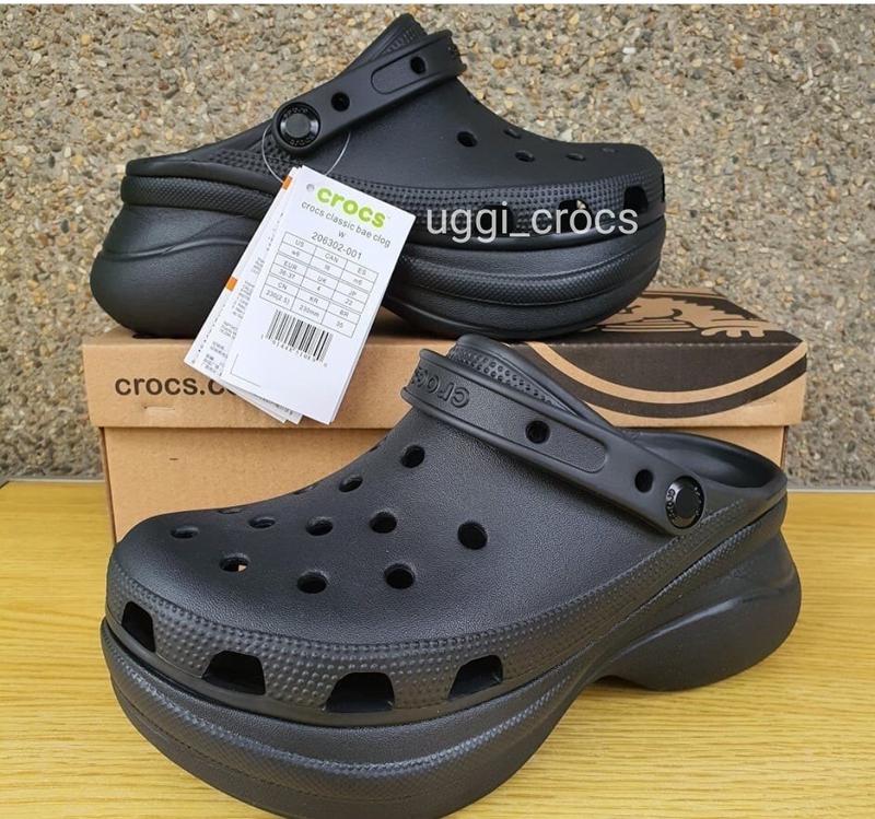 Крокс на высокой платформе кроксы платформа crocs classic bae clog ...