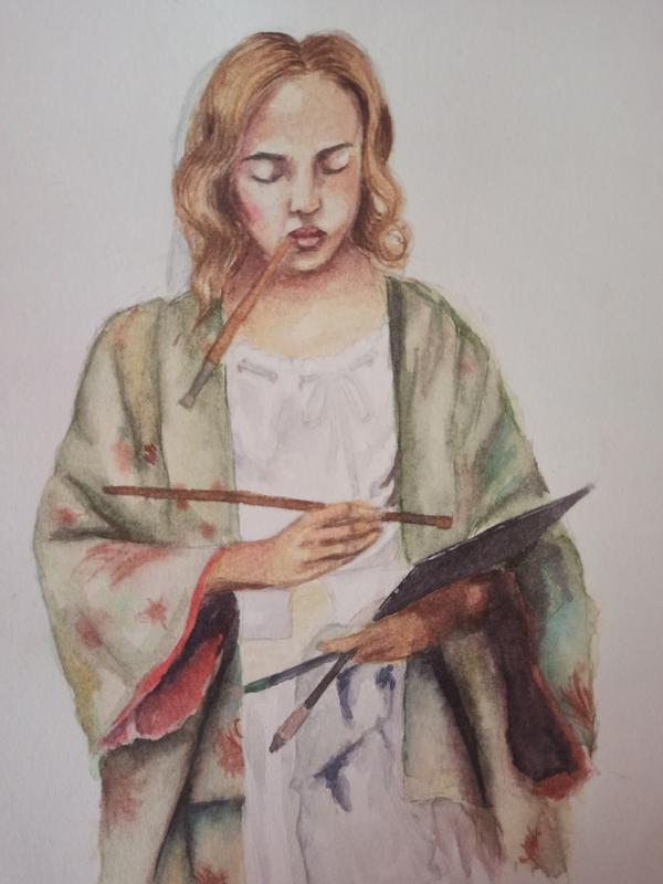 Картина художниця — цена 120 грн в каталоге Картины Купить товары для дома и быта по доступной