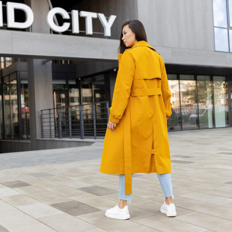 Тренч поливискоза на мембрані — ціна 3000 грн у каталозі Плащі Купити жіночі речі за доступною