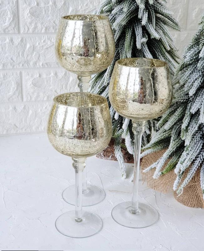 Набір келихів на новорічні подарунок — ціна 960 грн у каталозі Келихи і фужери Купити товари для