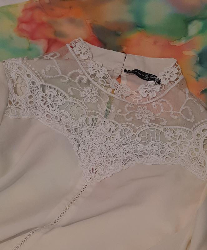 Блузка мереживо — ціна 120 грн у каталозі Блузи Купити жіночі речі за доступною ціною на Шафі