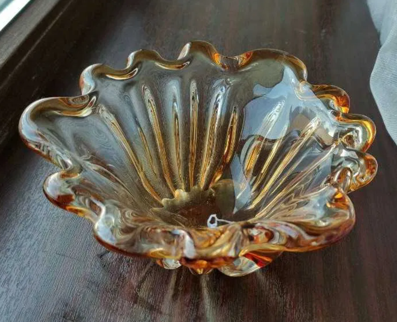 Ваза з кольорового скла срср — ціна 250 грн у каталозі Вази Купити товари для дому та побуту за