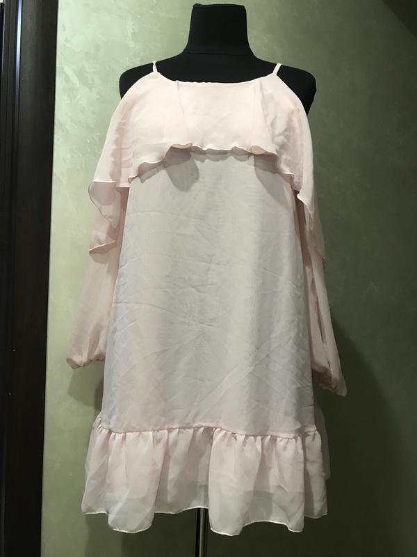 Шифонова сукня сарафан — ціна 135 грн у каталозі Сарафани Купити жіночі речі за доступною ціною