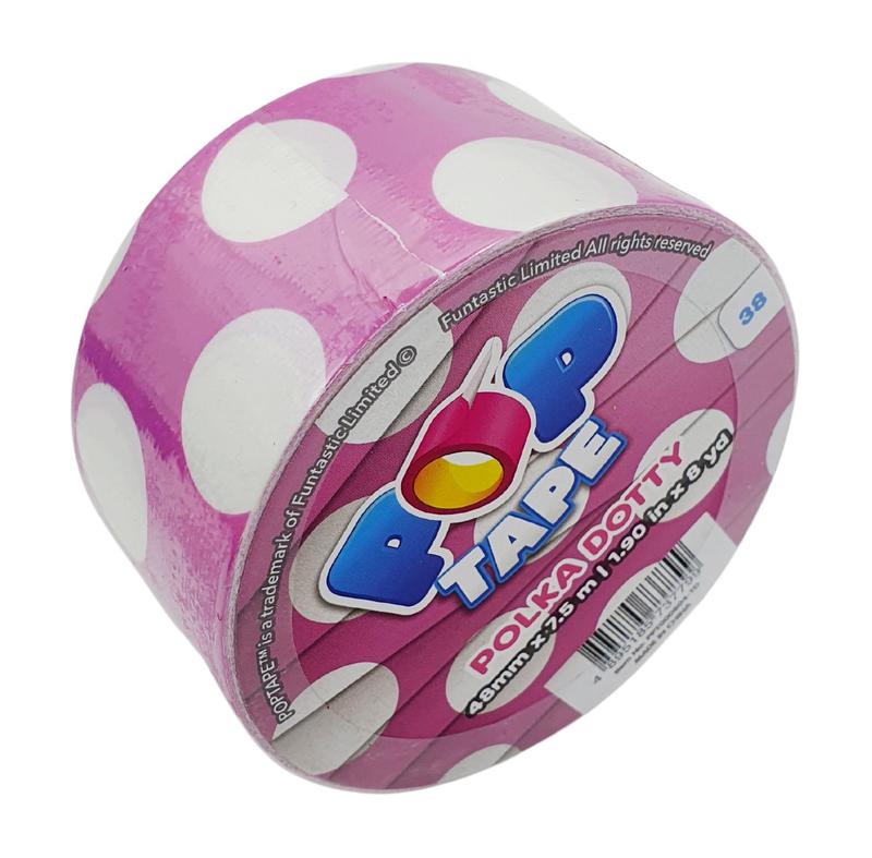 Декоративный скотч, клейкая лента pop tape 48 мм х 7,5 м — ціна 45 грн ...