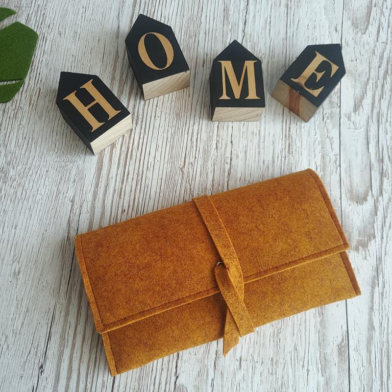 Гаманець з фетру — ціна 350 грн у каталозі Гаманці Купити аксесуари за доступною ціною на Шафі