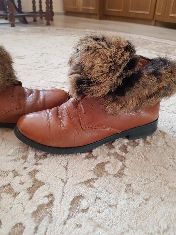 Чобітки натуральна шкіра — цена 320 грн в каталоге Сапоги Купить женские вещи по доступной цене