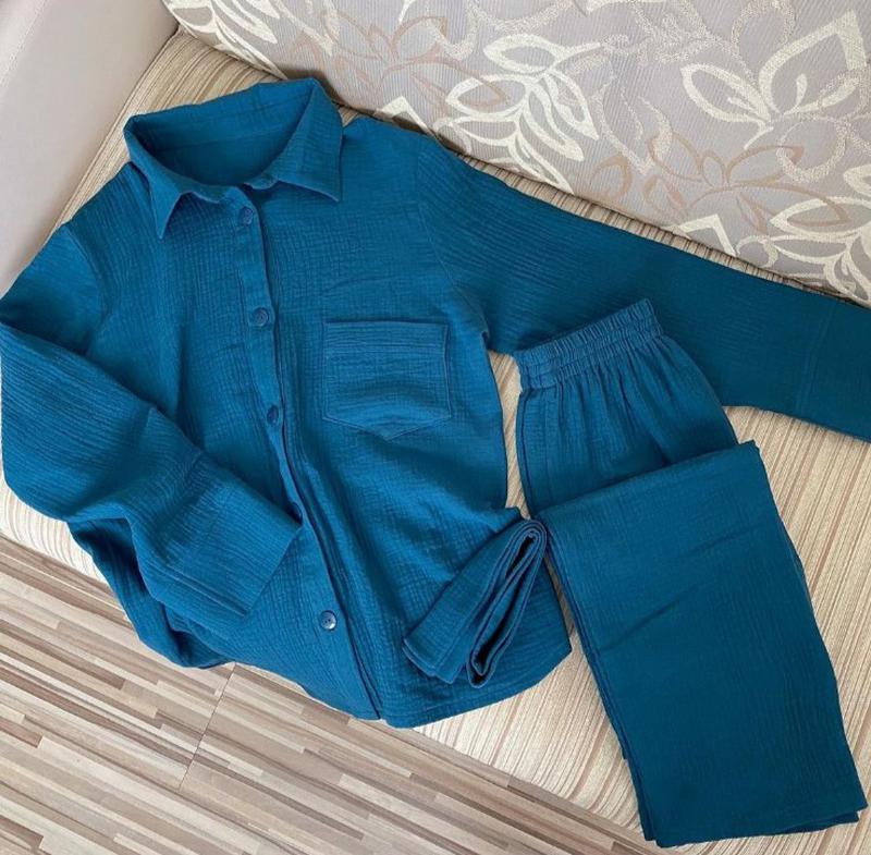 Піжама муслін — ціна 1400 грн у каталозі Піжами Купити жіночі речі за доступною ціною на Шафі