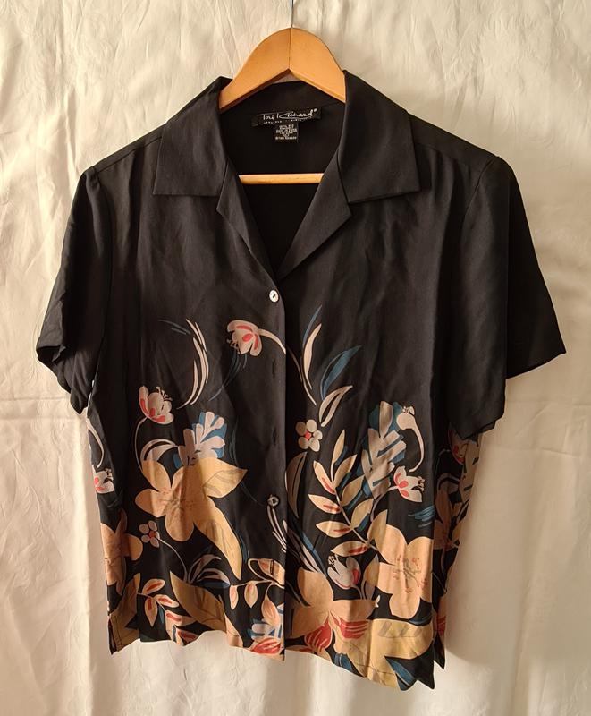 Шикарна блуза 100 шовк від Tori Richard — ціна 2200 грн у каталозі Блузи Купити жіночі речі за