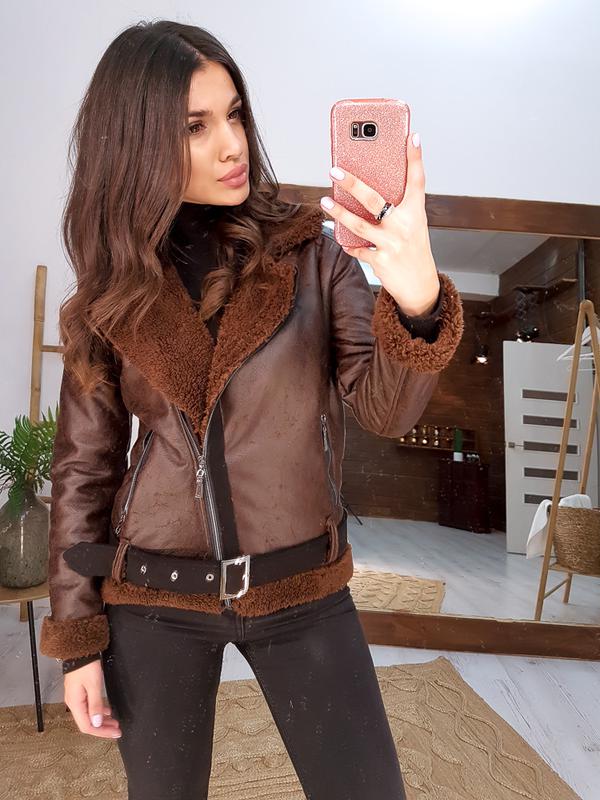 Комбінована куртка — ціна 599 грн у каталозі Куртки Купити жіночі речі за доступною ціною на