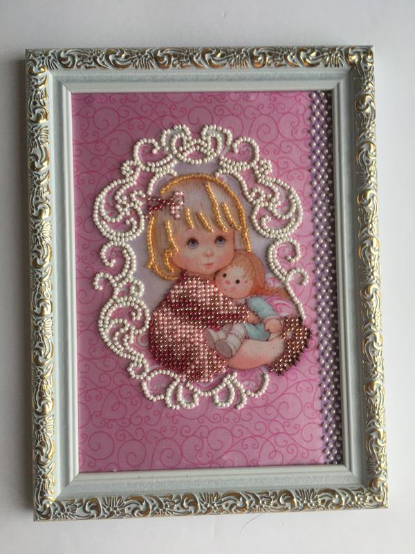 Картина дівчинка з лялькою — ціна 599 грн у каталозі Картини Купити товари для дому та побуту