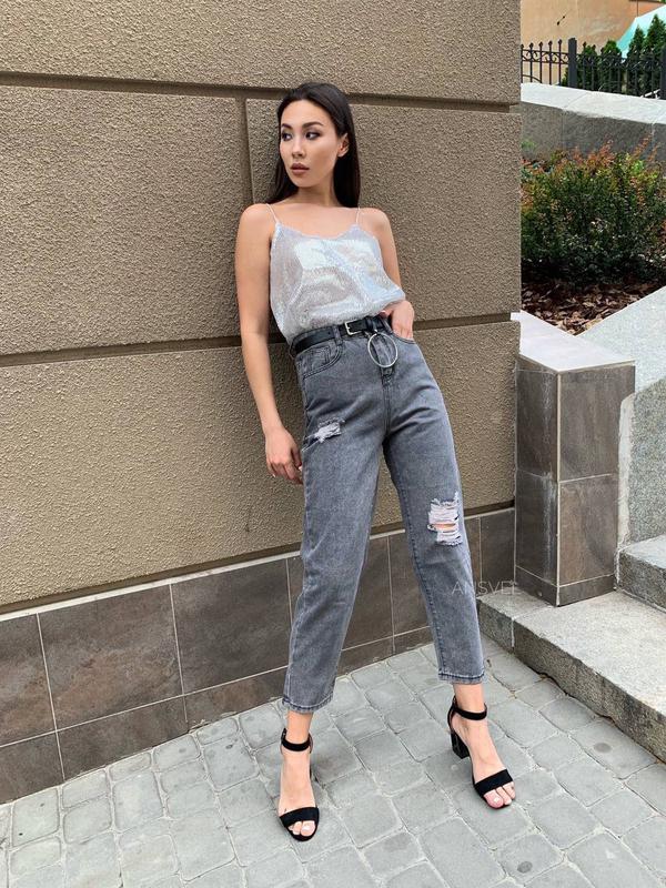 Джинси мом — ціна 449 грн у каталозі Джинси Купити жіночі речі за доступною ціною на Шафі