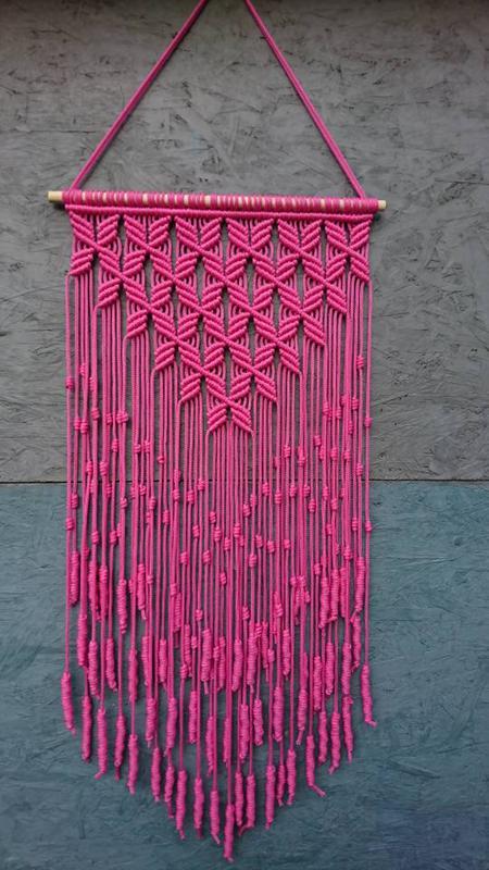 Панно макраме — цена 1000 грн в каталоге Панно Купить товары для дома и