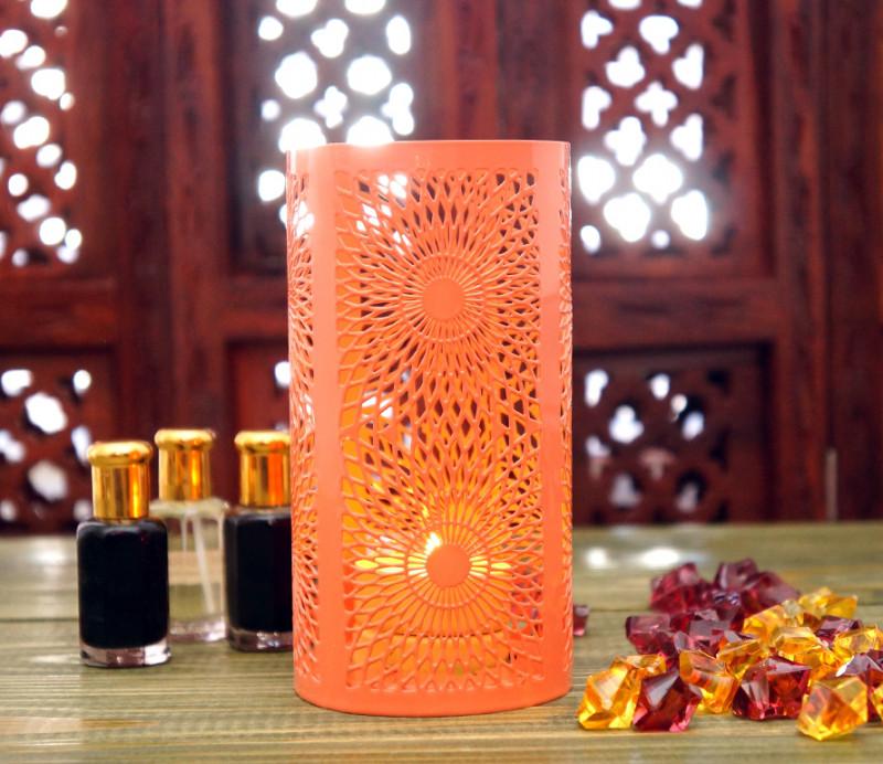 Підсвічник персикового кольору — ціна 216 грн у каталозі Свічники Купити товари для дому та