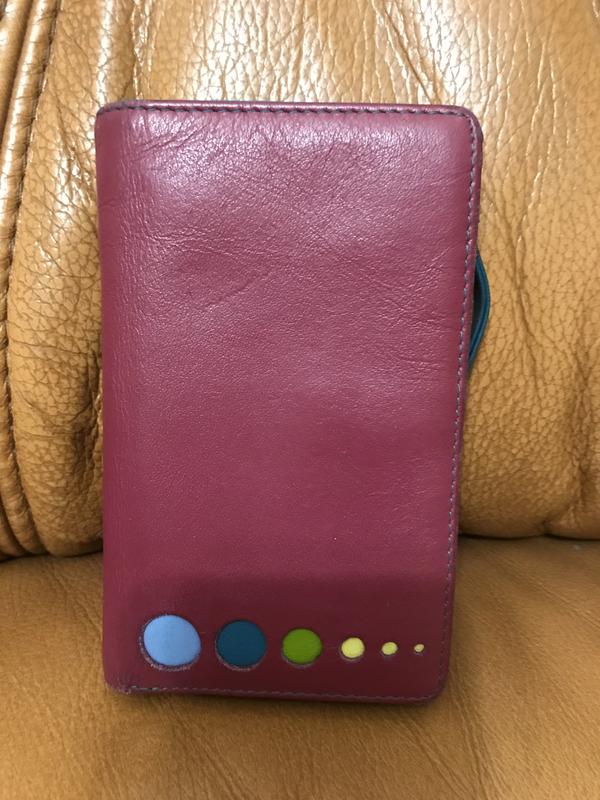 Маленький місткий шкіряний гаманець Tula — ціна 550 грн у каталозі Гаманці Купити аксесуари за