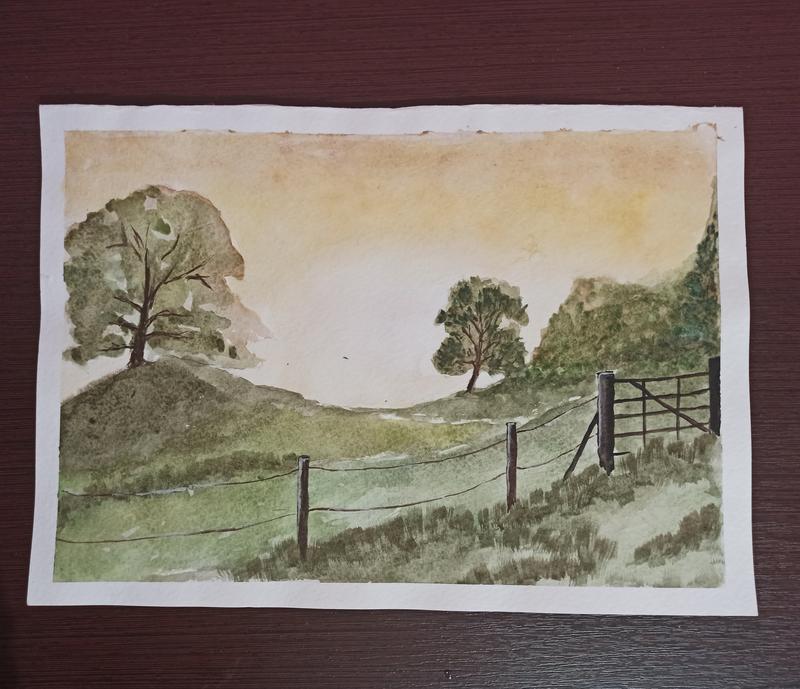 Картина природи аквареллю — ціна 100 грн у каталозі Картини Купити товари для дому та побуту за