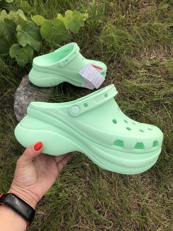 Женские оригинальные крокс crocs crocband literide platform кроксы ...
