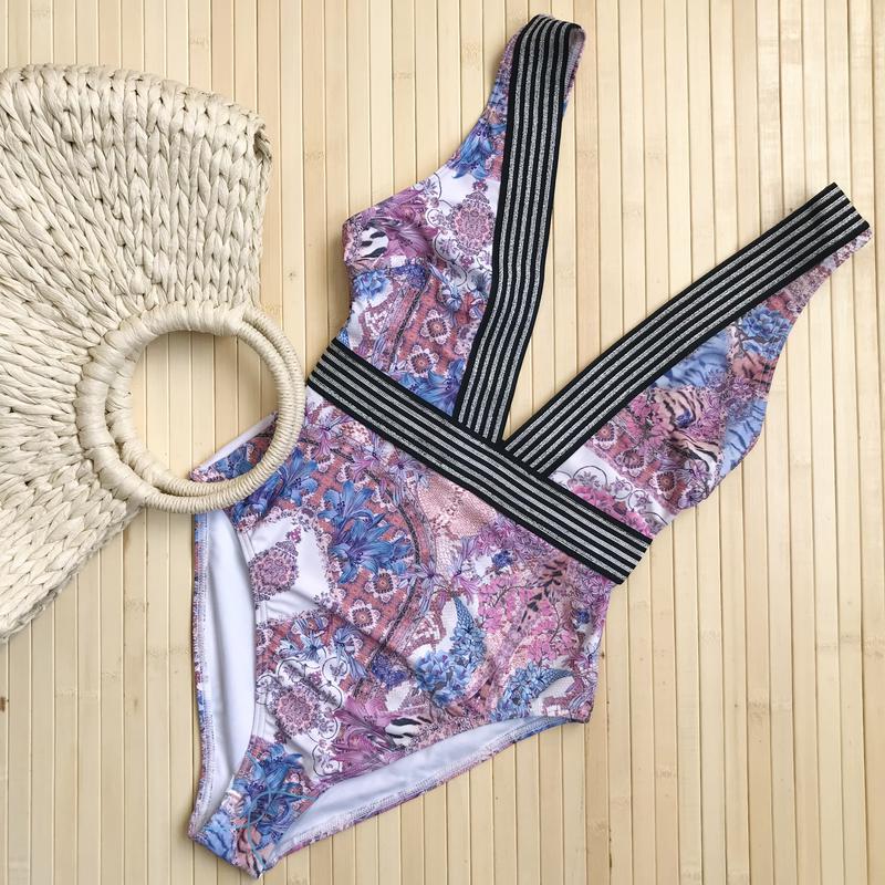 Шикарний новий суцільний купальник з поясом резинкою asos uk8 — ціна 472 грн у каталозі ...