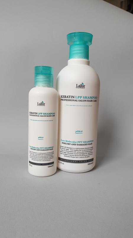 Кератиновый бессульфатный шампунь ладор lador keratin lpp shampoo - 150 ...
