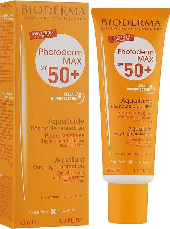 Солнцезащитный крем aquafluide spf 50 bioderma, крем спф 50 биодерма ...