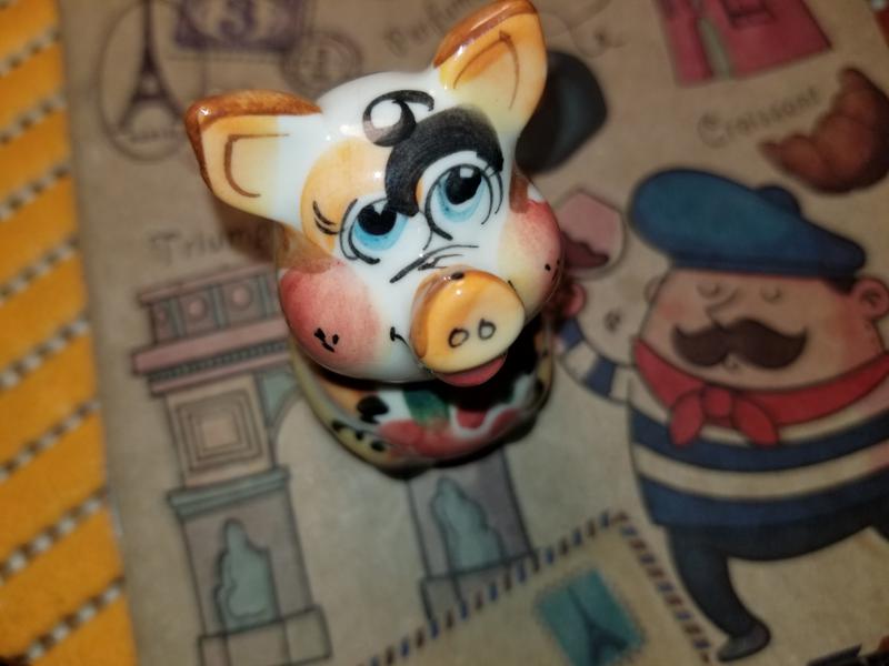 Статуетка свинка фарфор — ціна 55 грн у каталозі Статуетки Купити товари для дому та побуту за