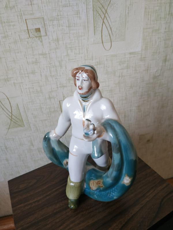 Статуетка срср рибак з неводом — ціна 400 грн у каталозі Статуетки Купити товари для дому та